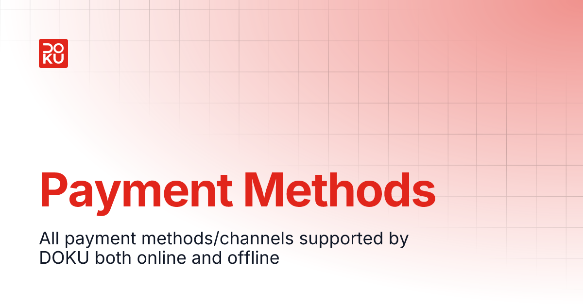 Payment Methods | DOKU Docs